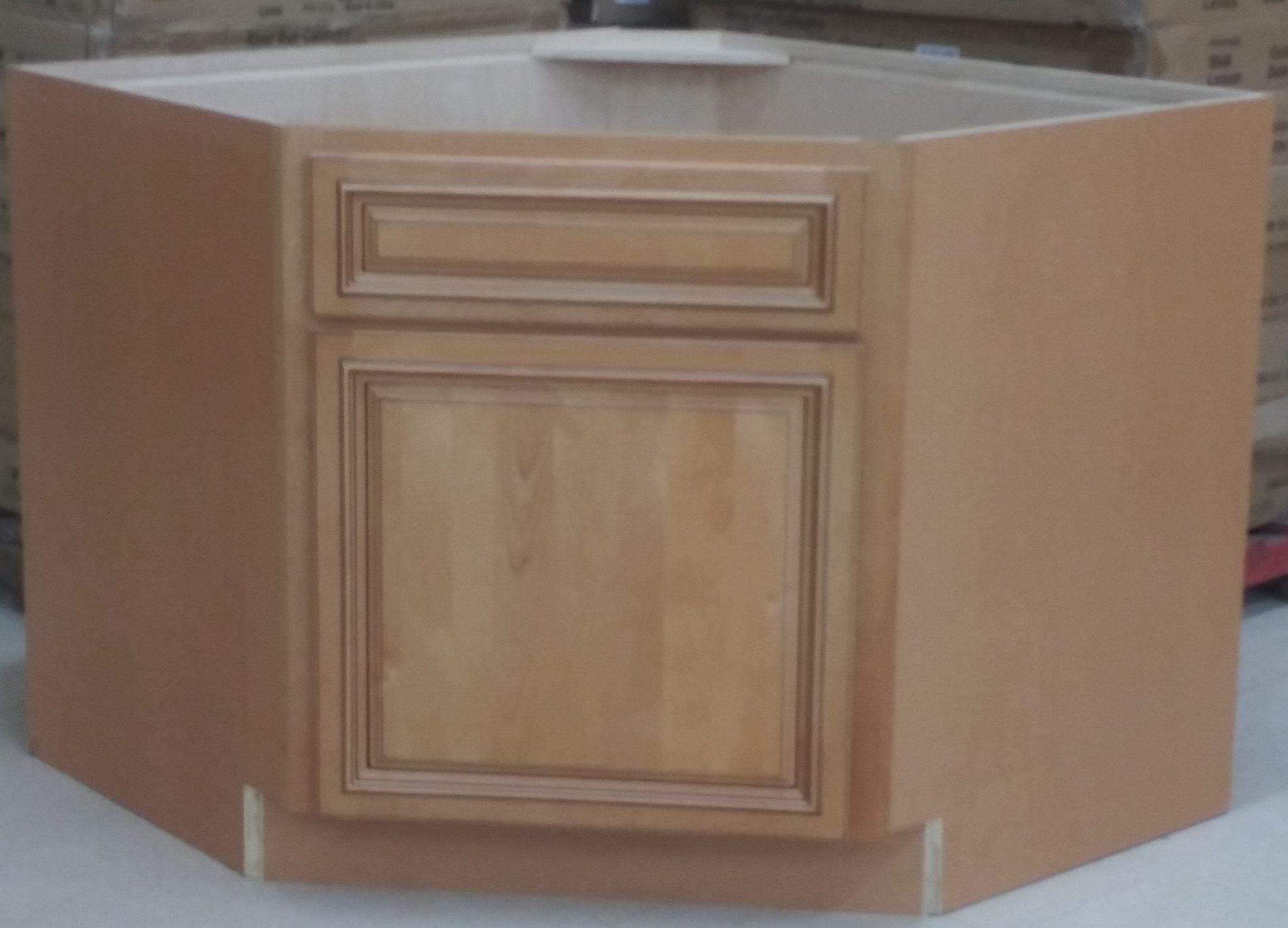 42″ Sink Base Corner Cabinet available in 36″ – Magasin Cabinets,LLC